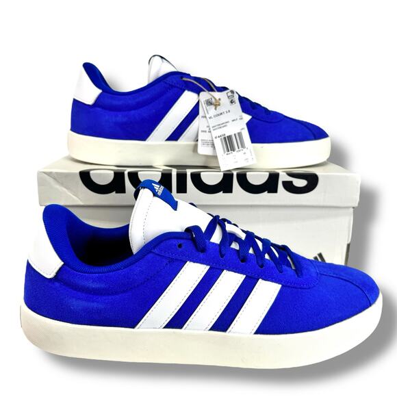 adidas | Shoes | Adidas Vl Court 3 Mens Sneakers Blue White Royal Blue ...